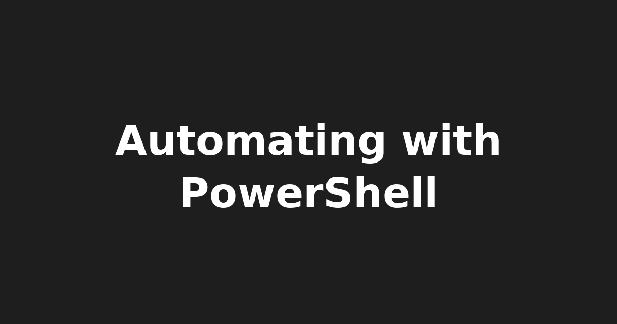 Powershell Core And Github Actions Automation Made Easy 4163